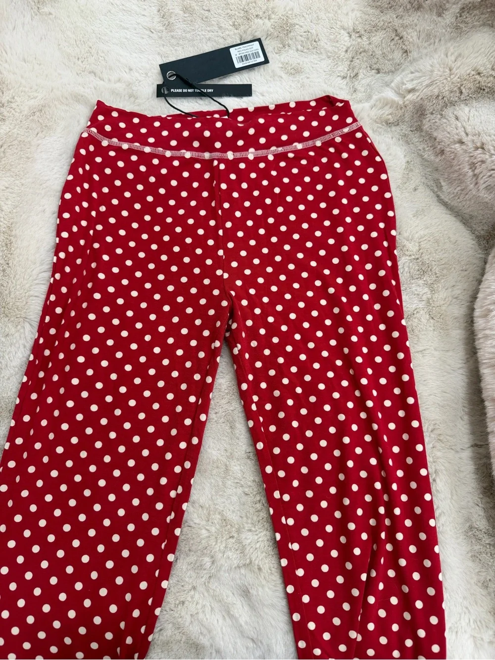I.AM.GIA | Pants & Jumpsuits | Iamgia Red Polka Dot Track Pants | Poshmark
